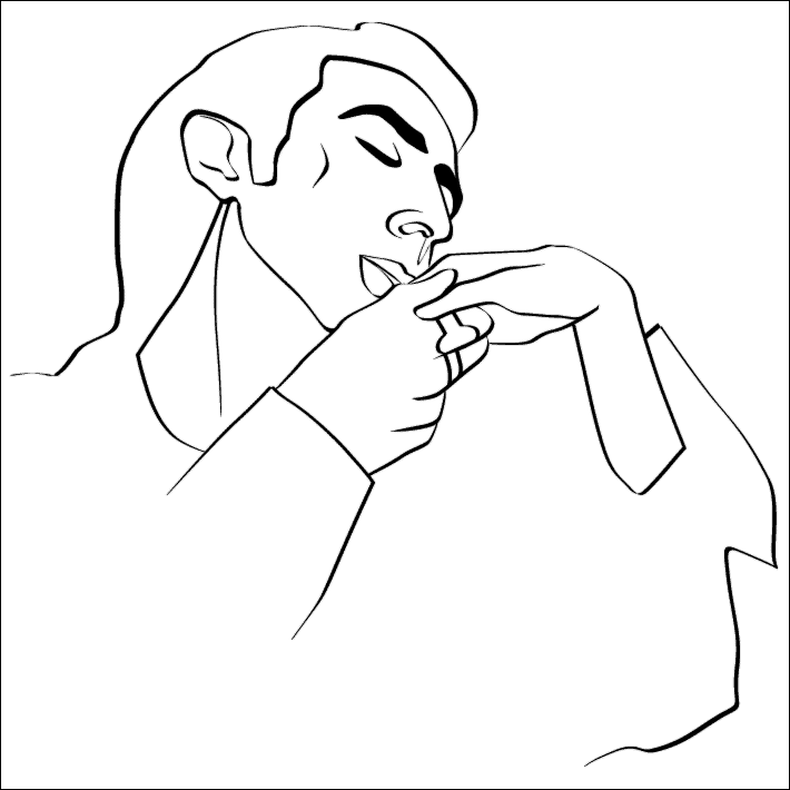 Opem All Night period sleeve