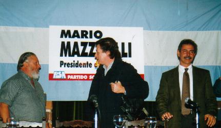 fotos de Mario Mazzitelli,Presidente Socialista