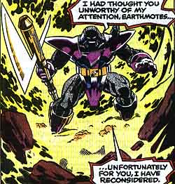 Villains of Marvel Comics: Terrax!