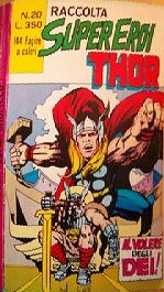 RACCOLTA SUPER EROI THOR N.20 dell'ottobre 1973 - Editoriale Corno