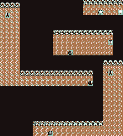 Master Trainer Hangout: Pokemon Red & Blue Mount Moon Map