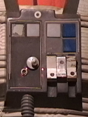 X-wing pilot chest box, vacuum formed parts