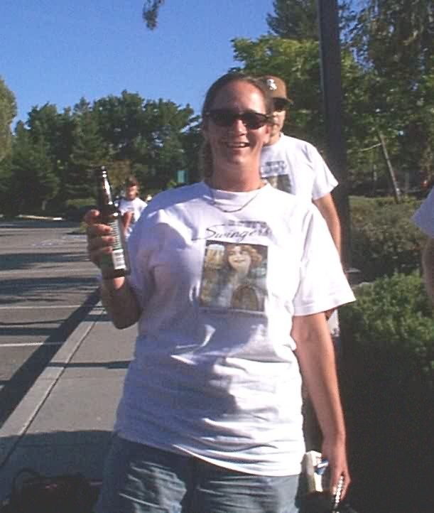 South African team member Shaylene enjoys a pre match beverage of her ...
