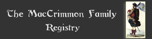 MacCrimmon Family Registry