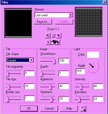 Then go to Effects and then Textured Effects then Titles.