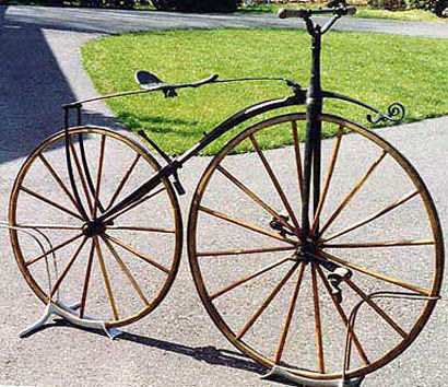 1865 Original Michoux Boneshaer Velocipede Bicycle