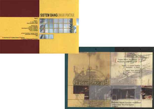 Cover Design A3 Paper Size For Architecture Design