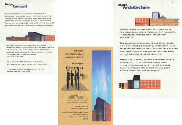 Cover Design A4 Paper Size For Architecture Design