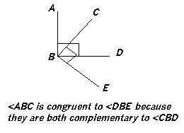 Congruent Complements Theorem The Definition Of The Congruent