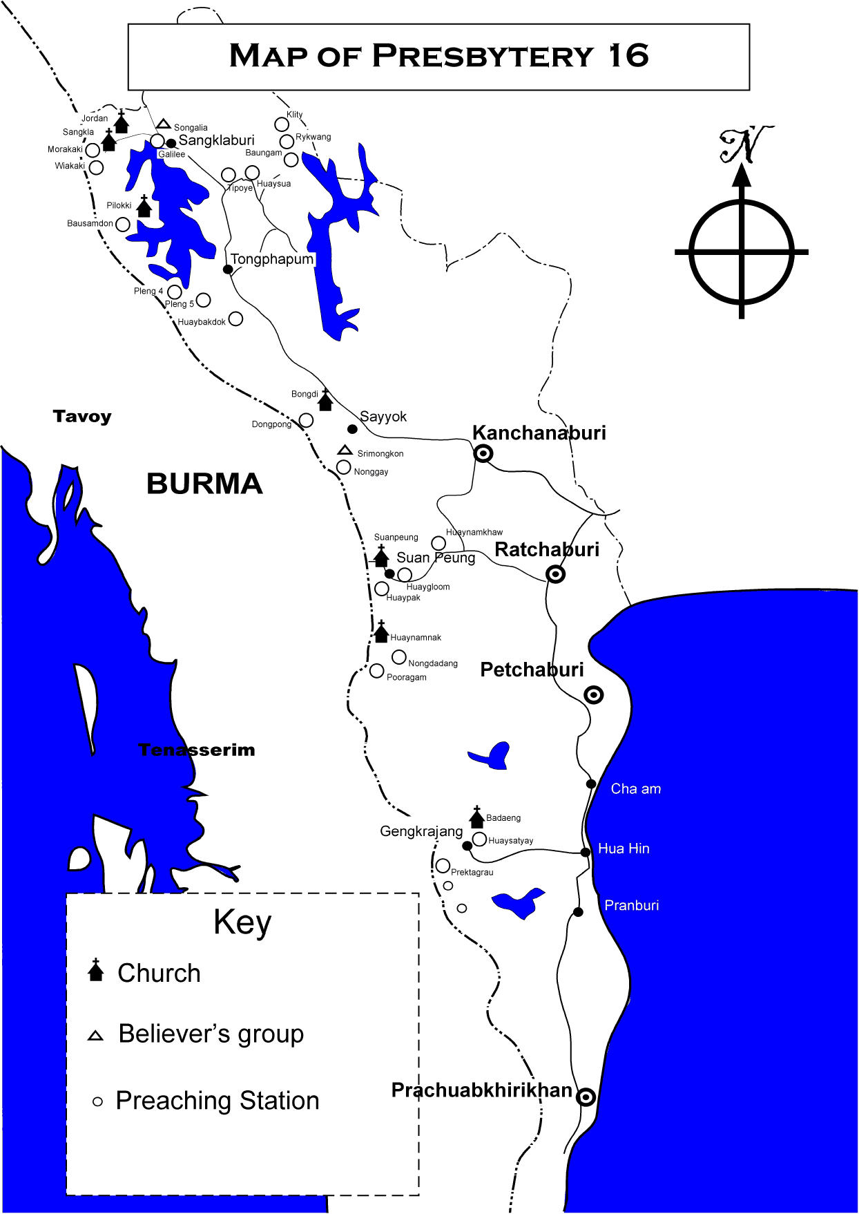 Pakh 16 Map