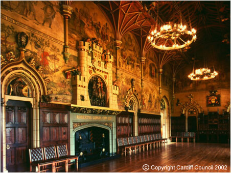 Cardiff Castle Interior