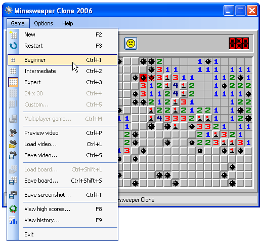 Minesweeper Clone 2007