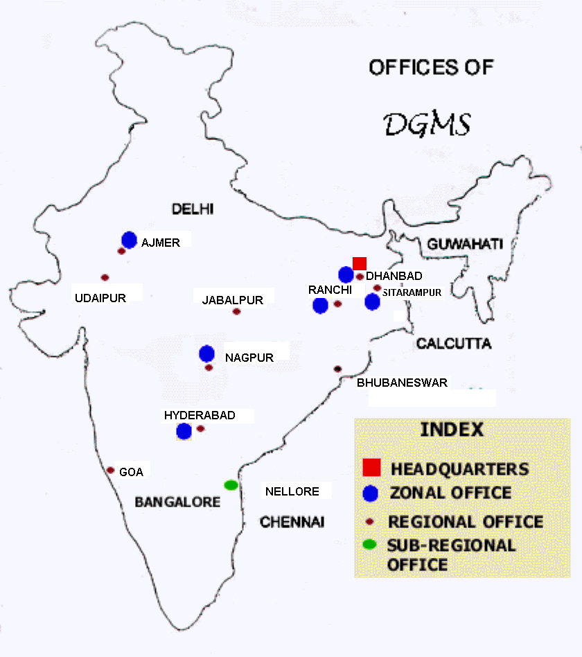 DGMS Location Map