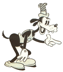 Goofy in My Library of Animation at Tammy's Little Place of Disney
