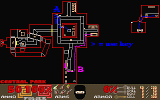 LAST NINJA 2 DOOM 2 MAPS OF SECRETS