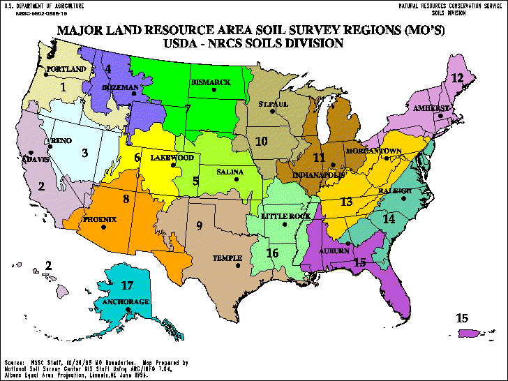 USDA-NRCS MLRA Directory