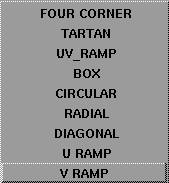 Controls the direction of the color ramp. The default setting is V RAMP