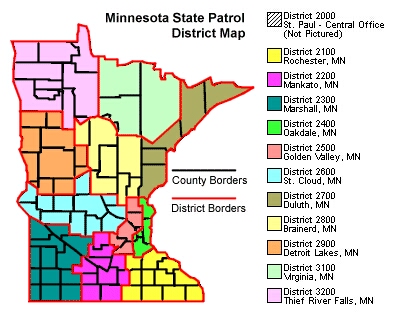 State MSP map