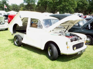 Morris Minor LCVs with Custom backs