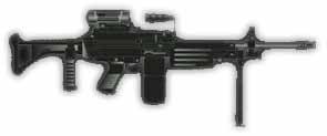 C9 5.56mm LMG (Light Machine Gun)