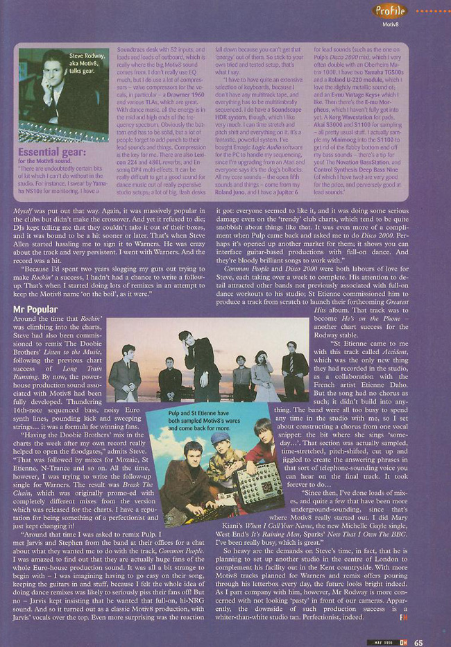 THE MOTIV 8 DISCOGRAPHY