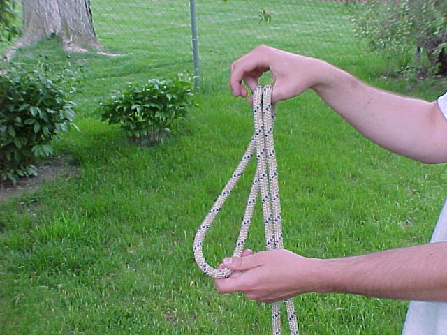 How to Tie a Double Figure Eight Knot