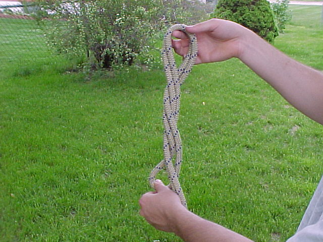 How to Tie a Double Figure Eight Knot