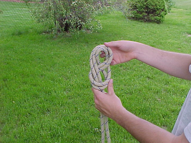 How to Tie a Double Figure Eight Knot