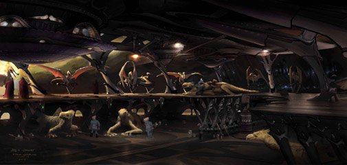 Utapau Cut Scenes - The Lizard Pen