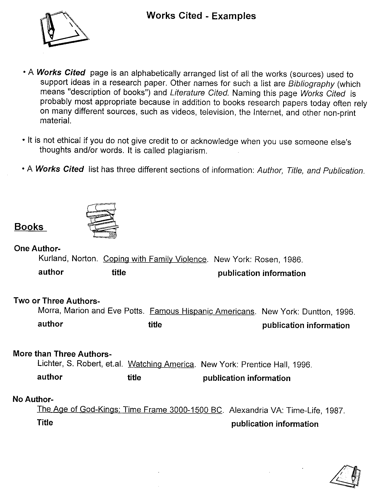 Mrs. H.'s English Handouts -- Diversity Unit