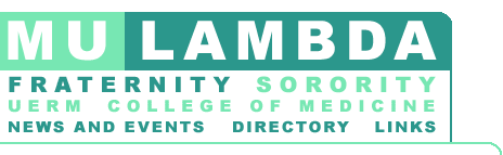 MU LAMBDA Fraternity: officers and members