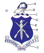 UMC Pershing Rifle Company/Pershing Rifle Crest