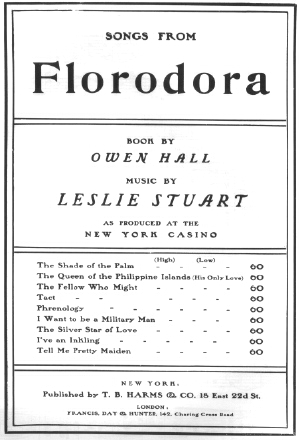 Musical Theater Research Project: Florodora
