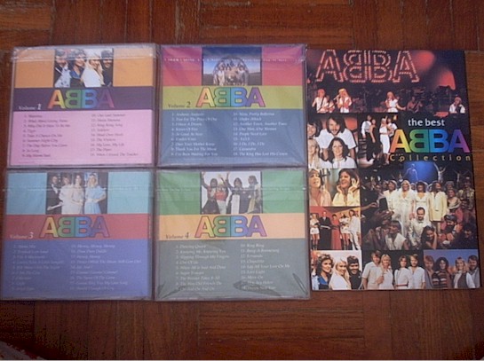 Abba: The Best ABBA Collection (4 CDs & 1 Book Set) (Back)