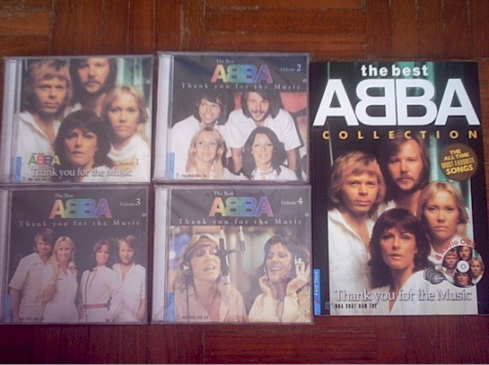 Abba: The Best ABBA Collection (4 CDs & 1 Book Set) (Back)