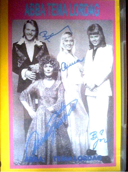 Abba: Tema Lordag DVD (Front)