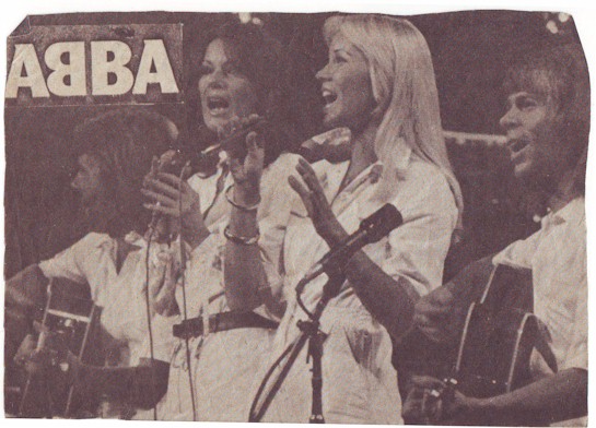 ABBA B&W Picture 1 (Double-Sided)
