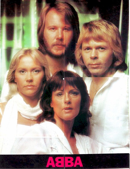 ABBA Colour Pullout Poster 4