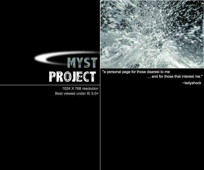 MYST PROJECT ver. 1.0