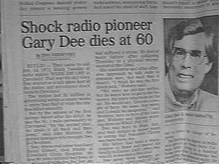 A TRIBUTE TO GARY DEE (GILBERT) 1935-1995