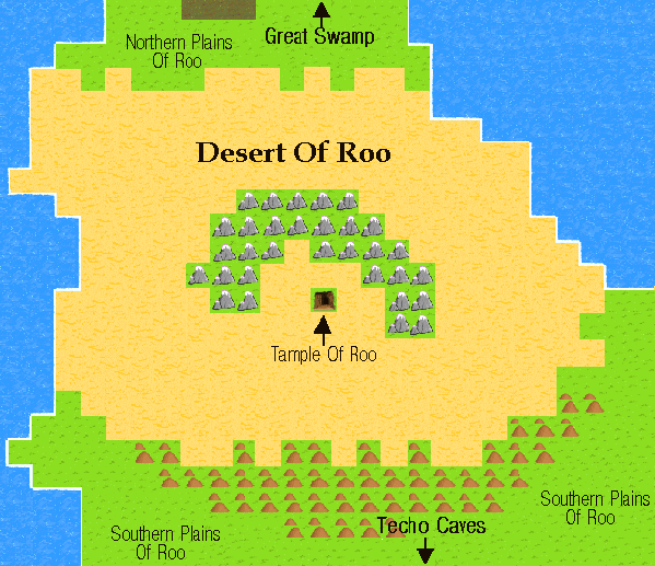 Back to Full Map Monsters in Plains of Roo Monsters in Desert of Roo ...