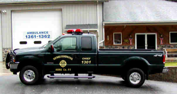 Nesquehoning Hose Co. #1 - Matt Evans, President - John McArdle, Chief.