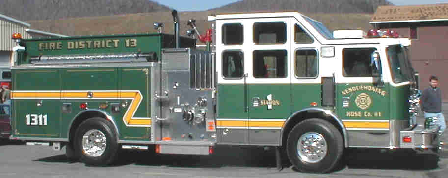 Nesquehoning Hose Co. #1 - Matt Evans, President - John McArdle, Chief.