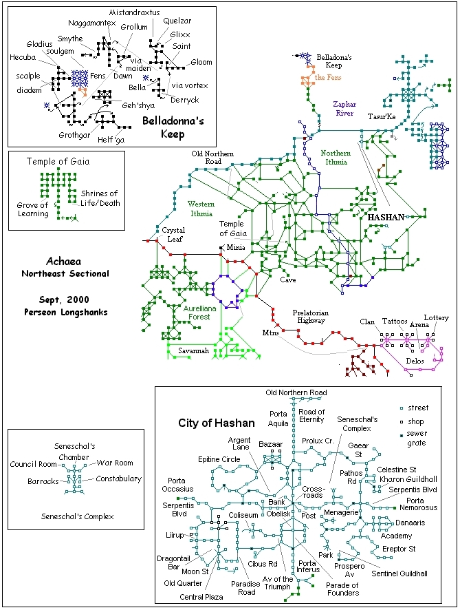 The Sentinels of Achaea Web Site