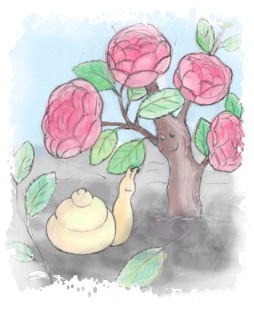 THE SNAIL AND THE ROSE-TREE