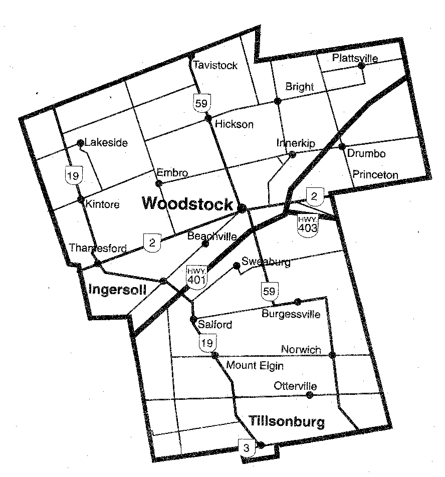 Oxford County : Maps
