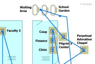 Tour Map - Virtual Tour NSDAPS Philippines