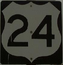 U.S. Federal Route 24, Ohio