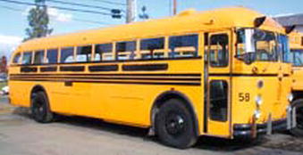Old School Buses - Gillig Transit Coaches