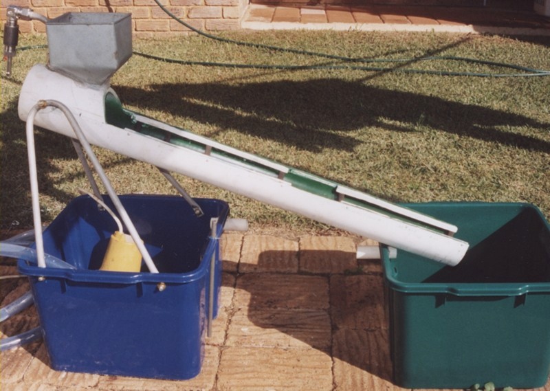 Homemade Gold Sluice Plans